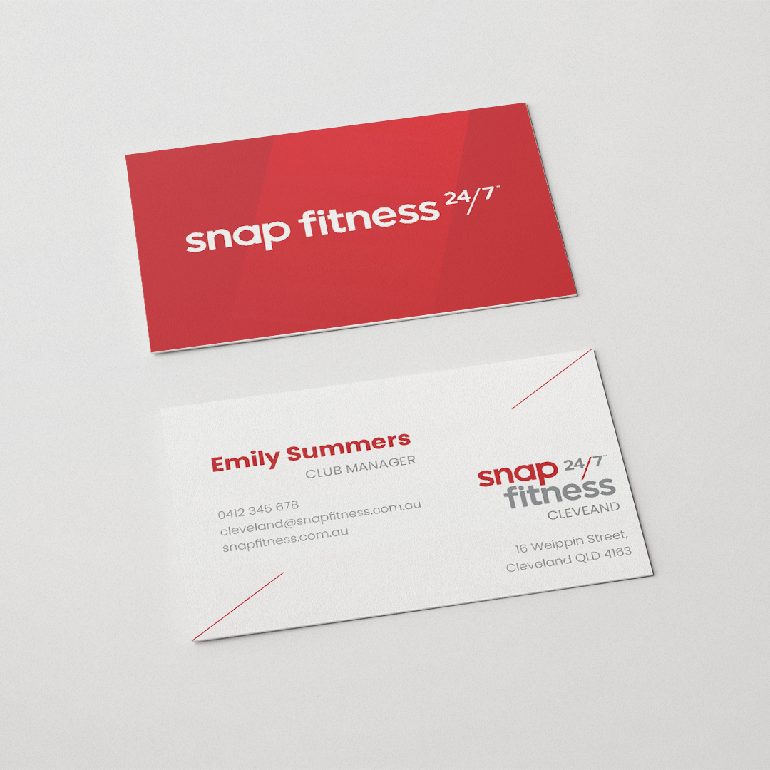Business Cards - Snap Fitness – Designline