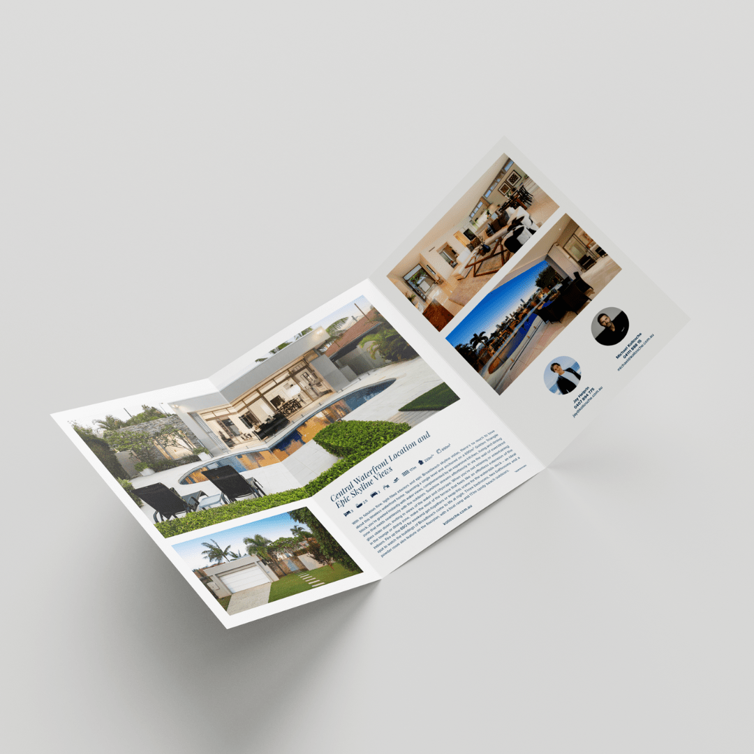 6pp A4 Brochure - Kollosche – Designline