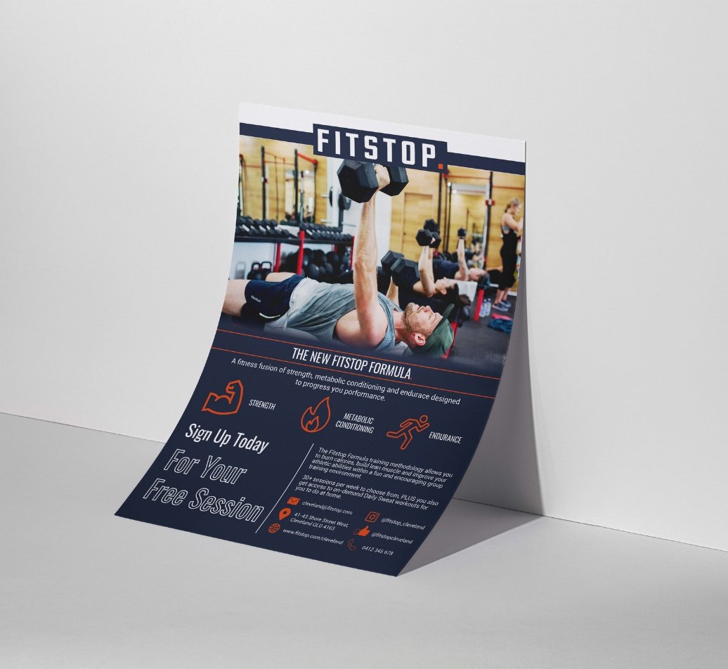 Fitstop Flyers – Designline
